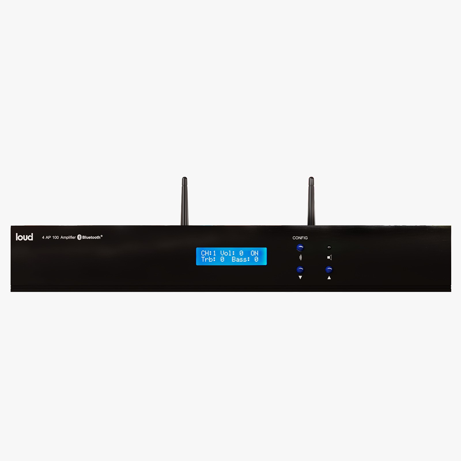 LOUD Áudio - AMPLIFICADOR MULTIROOM 4 AP 100 BT